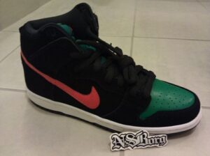 Nike SB Dunk High - Deer Orange/Hunter Green- SneakerFiles