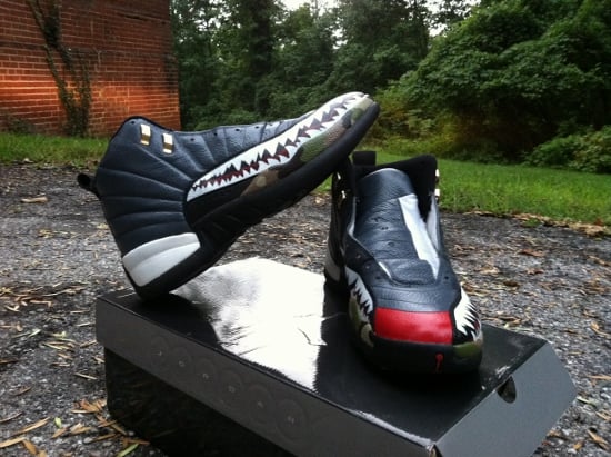 Envintaj Customz: Air Jordan XII 'Aerial Assault' | SneakerFiles