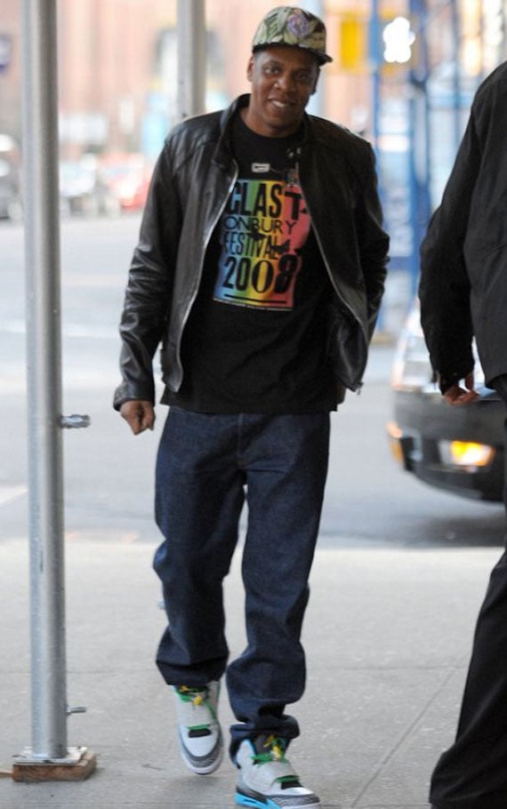 Celebrity Sneaker Watch: Jay-Z Hits Manhattan Streets in Son of Mars ...