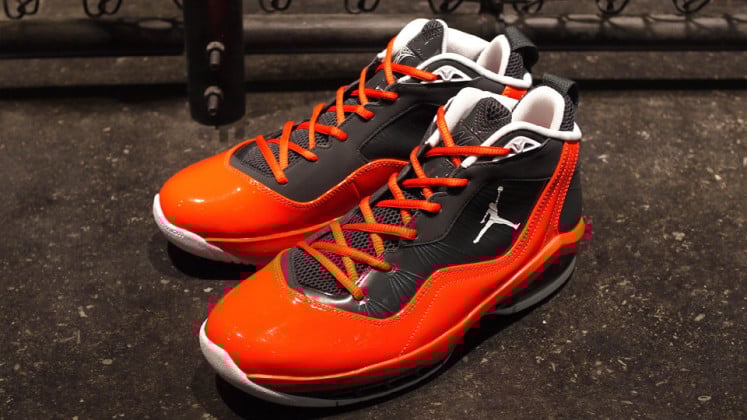 Jordan Melo M8 'Anthracite/White-Team Orange' - Another Look- SneakerFiles