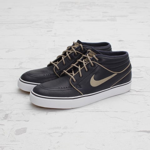 Nike SB Stefan Janoski Mid Premium ‘Marine/Khaki-Gum’ at Concepts ...