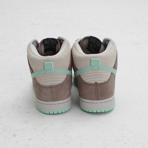Nike SB Dunk High ‘Soft Grey/Medium Mint’ at Concepts- SneakerFiles