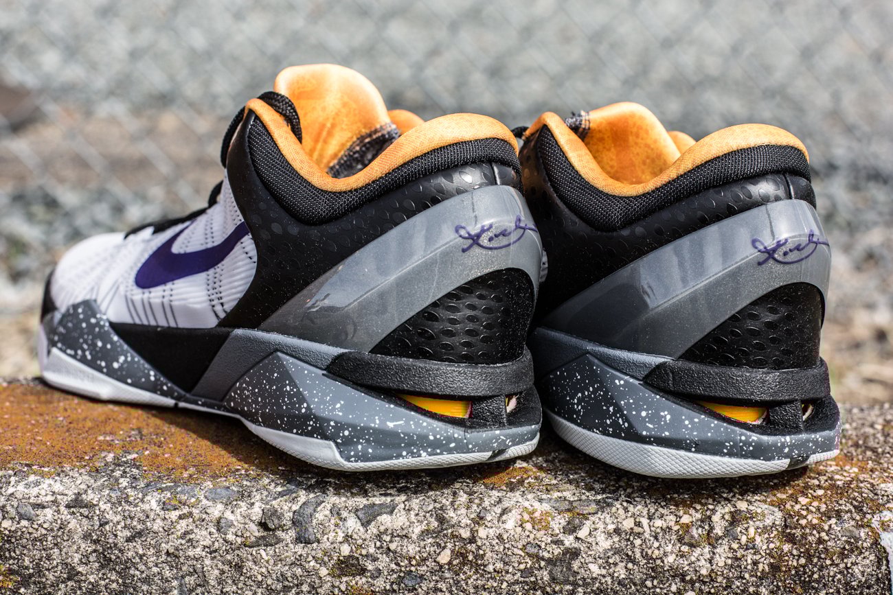 Nike Kobe VII (7) ‘White/Court Purple-Black-University Gold’ at Social ...