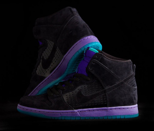 Nike SB Dunk High 'Grape' - Detailed Look- SneakerFiles