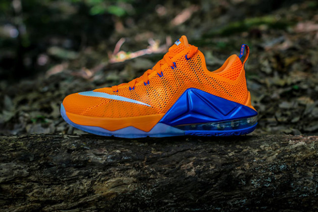 Nike LeBron 12 Low Citrus Orange Blue | SneakerFiles