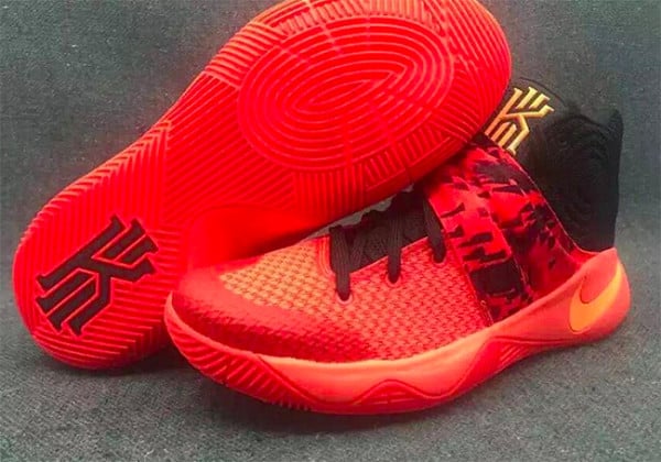 Nike Kyrie 2 Bright Crimson Atomic Orange Release Date | SneakerFiles