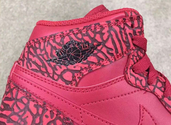 Air Jordan 1 Red Elephant Print | SneakerFiles