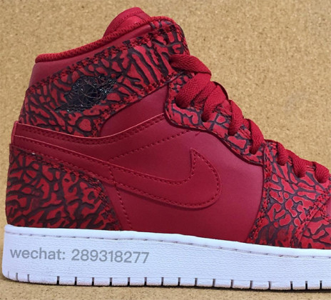 Air Jordan 1 Red Elephant Print | SneakerFiles