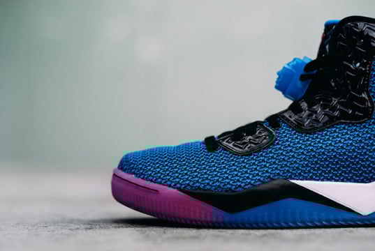 Jordan Air Spike 40 Blue Black Atomic Orange | SneakerFiles