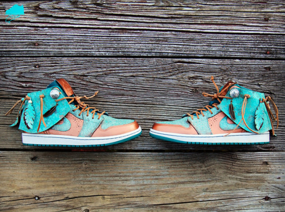 Air Jordan 1 Moccasin Patina Custom | SneakerFiles