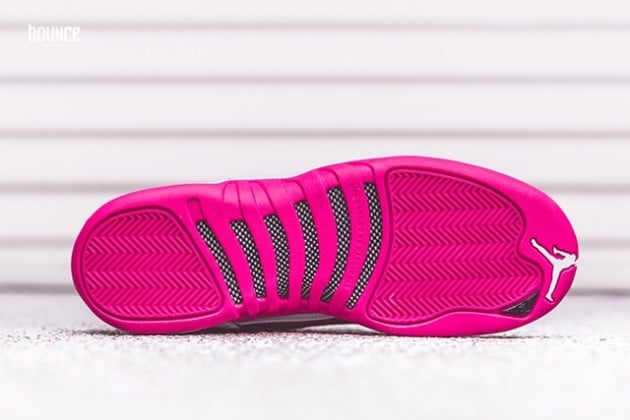 Air Jordan 12 GS White Vivid Pink | SneakerFiles