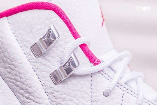 Air Jordan 12 GS White Vivid Pink | SneakerFiles