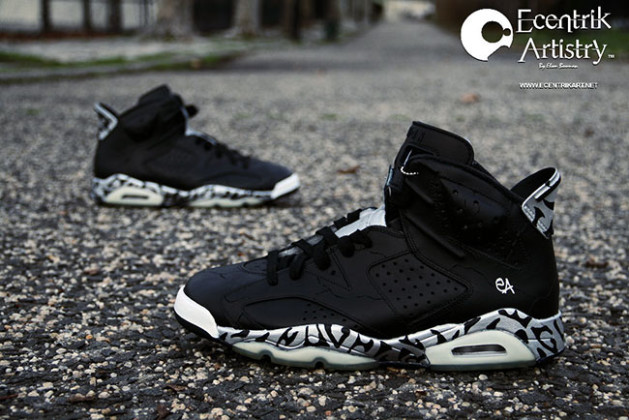 Air Jordan 6 Nightblade Custom | SneakerFiles