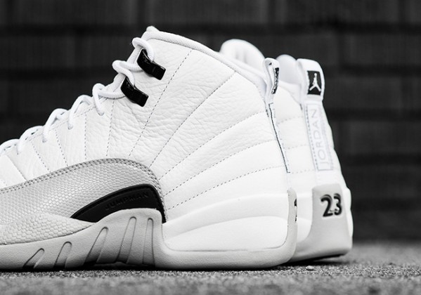 Air Jordan 12 Barons White Grey Black 2016 | SneakerFiles