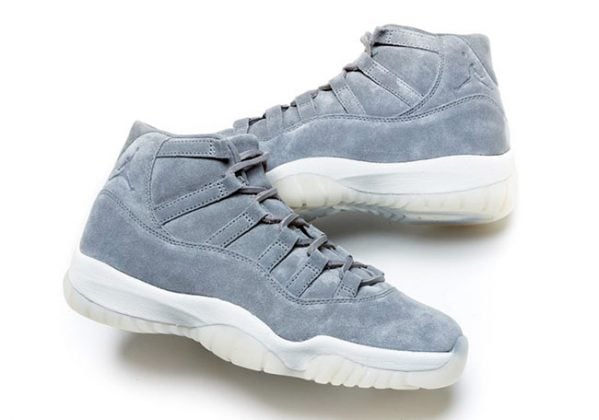 Air Jordan 11 Grey Suede Release Date 914433-003 | SneakerFiles