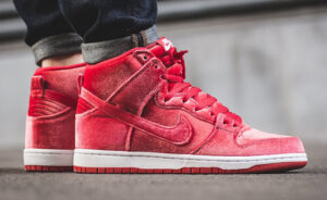 Nike SB Dunk High Red Velvet Release Date | SneakerFiles