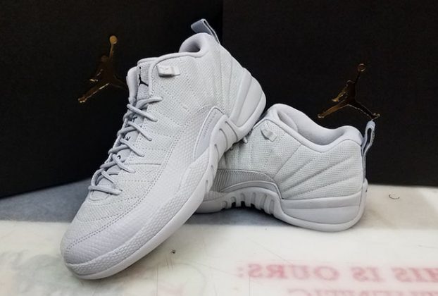 Air Jordan 12 Low Wolf Grey Release Date | SneakerFiles