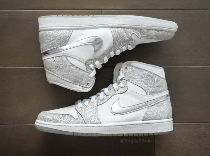 Air Jordan 1 Reflective 3M Laser Sample | SneakerFiles
