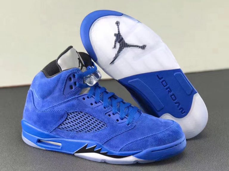Air Jordan 5 Blue Suede 136027-401 Release Date | SneakerFiles