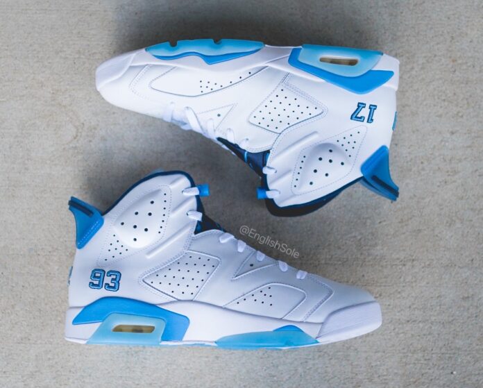 Air Jordan 6 UNC Six Championships PE 2017 | SneakerFiles