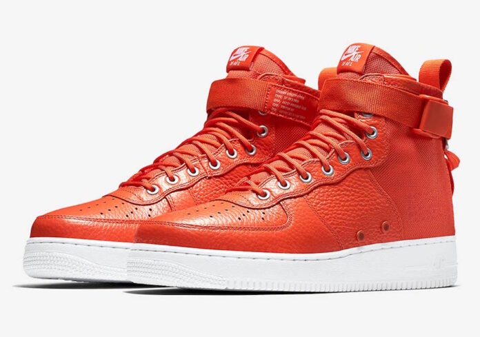 Nike SF-AF1 Mid Team Orange 917753-800 Release Date | SneakerFiles