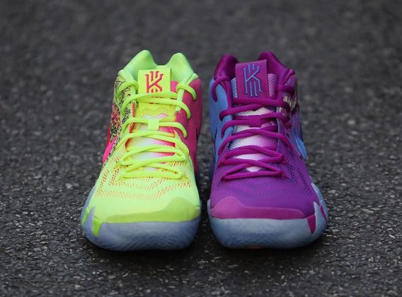 Nike Kyrie 4 Confetti Release Date | SneakerFiles