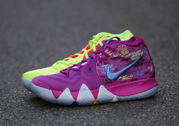 Nike Kyrie 4 Confetti Release Date | SneakerFiles
