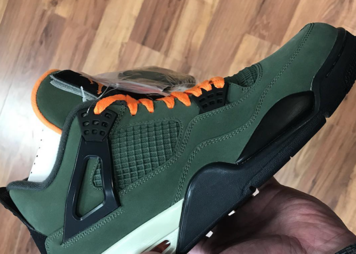 Undefeated Air Jordan 4 2018 Release Date | SneakerFiles