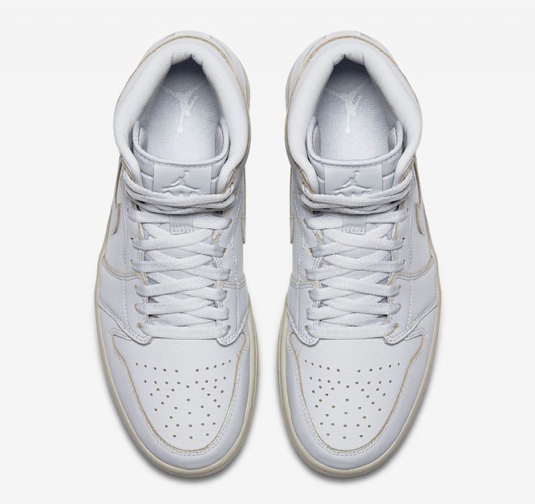 Air Jordan 1 Premium Black Pure Platinum Desert Sand | SneakerFiles