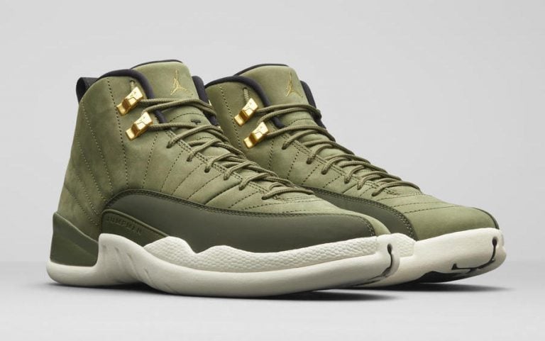 Air Jordan 12 CP3 Olive Canvas 130690-301 Release Date | SneakerFiles