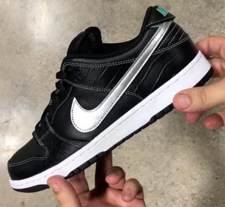 Diamond Supply Co Nike SB Dunk Low Black Diamond Release Date ...