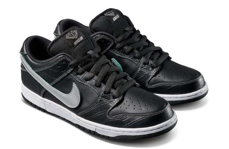 Diamond Supply Co Nike SB Dunk Low Black Diamond Release Date ...