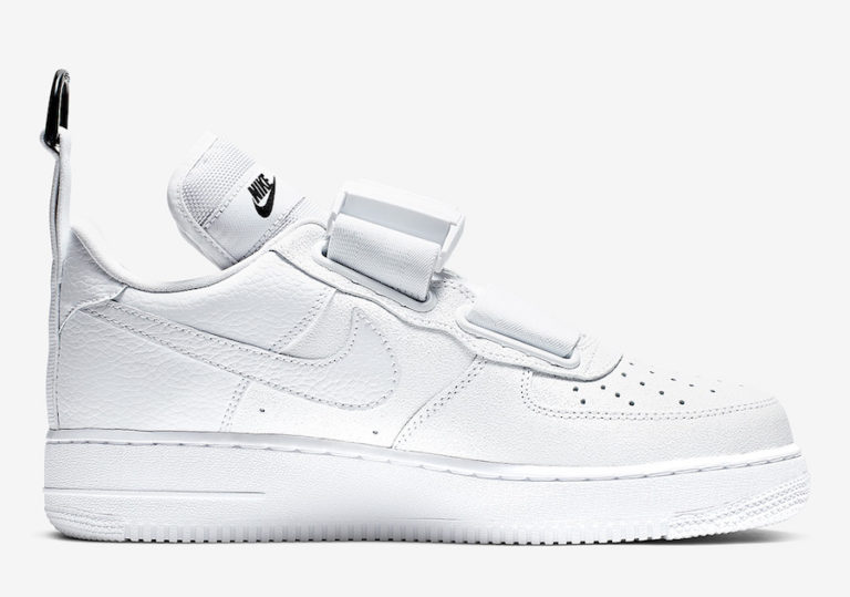 Nike Air Force 1 Utility White Black AO1531-101 Release Date | SneakerFiles
