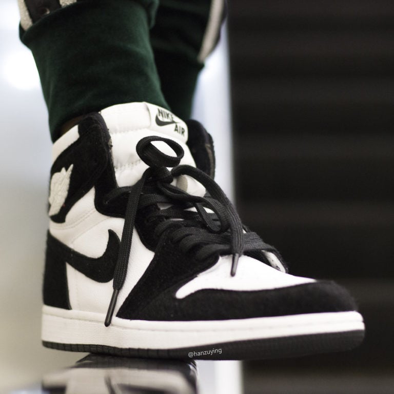Air Jordan 1 Retro High OG Black White Panda 2019 CD0461-007 Release ...