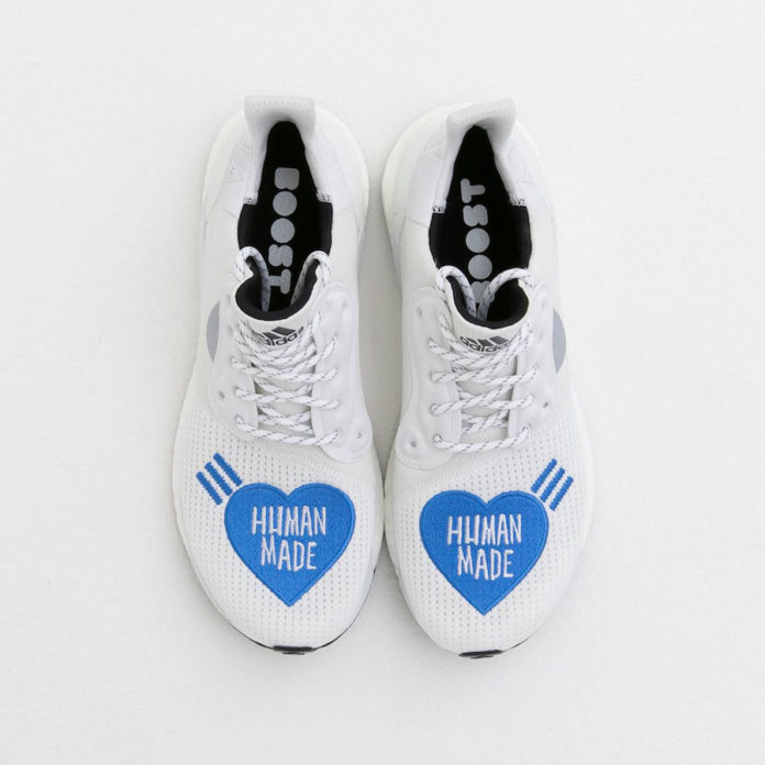 Human Made adidas Solar Hu Glide White Blue Release Info | SneakerFiles