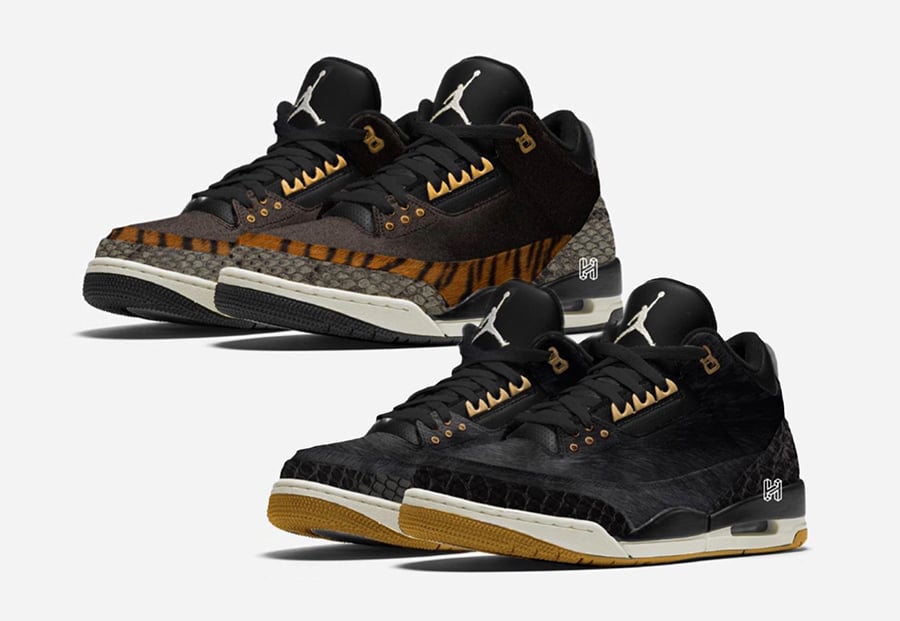 Air Jordan 3 Animal Print Pack CK4344-001 CK4344-002 Release Info ...