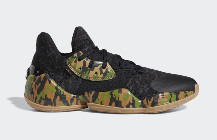 adidas Harden Vol. 4 Camo Release Date Info | SneakerFiles