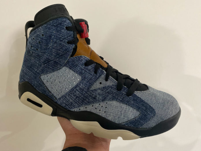 Air Jordan 6 Washed Denim 2019 CT5350-401 Release Date | SneakerFiles