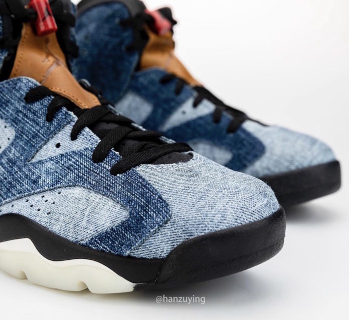 Air Jordan 6 Washed Denim 2019 CT5350-401 Release Date | SneakerFiles