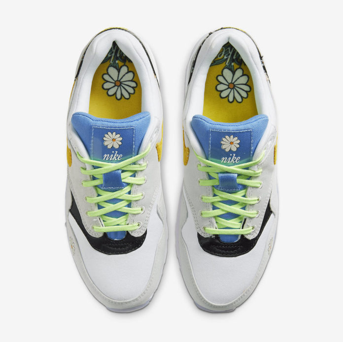 Nike Air Max 1 CW5861-100 Air Force 1 CW5859-100 Daisy Pack Release ...