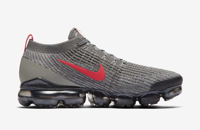 Nike Air VaporMax 3.0 Grey Crimson CT1270-001 Release Date Info ...