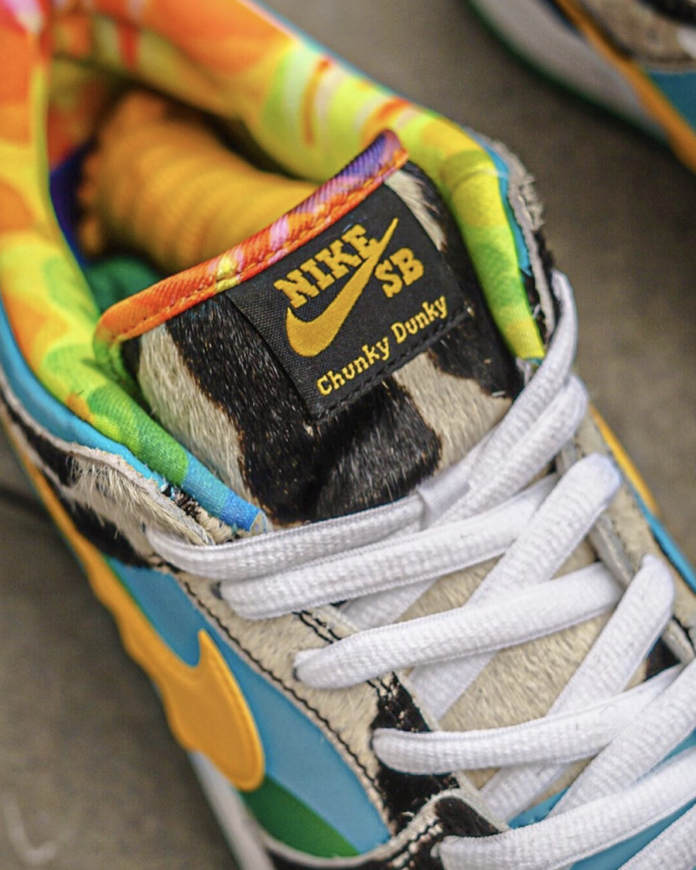 Ben & Jerry's x Nike SB Dunk Low Chunky Dunky CU3244-100 Release Date ...
