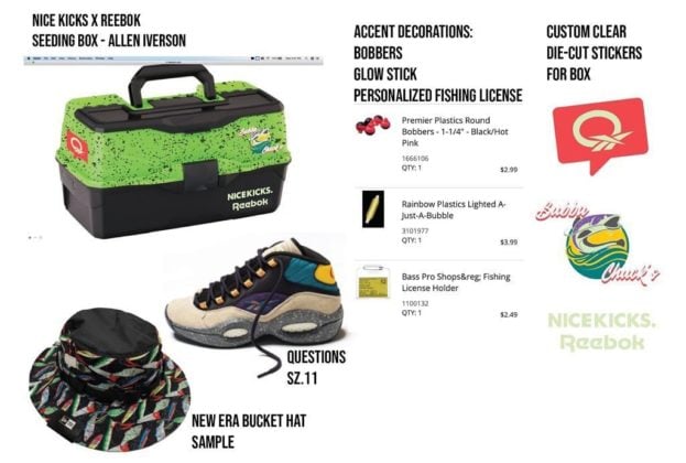 Nice Kicks Reebok Question Bubba Chucks Fishing FW1784 Release Date ...