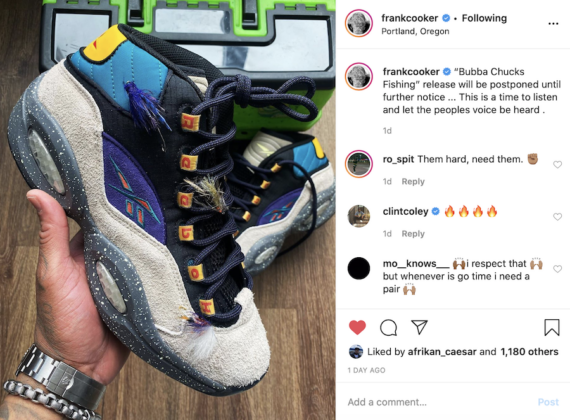 Nice Kicks Reebok Question Bubba Chucks Fishing FW1784 Release Date ...