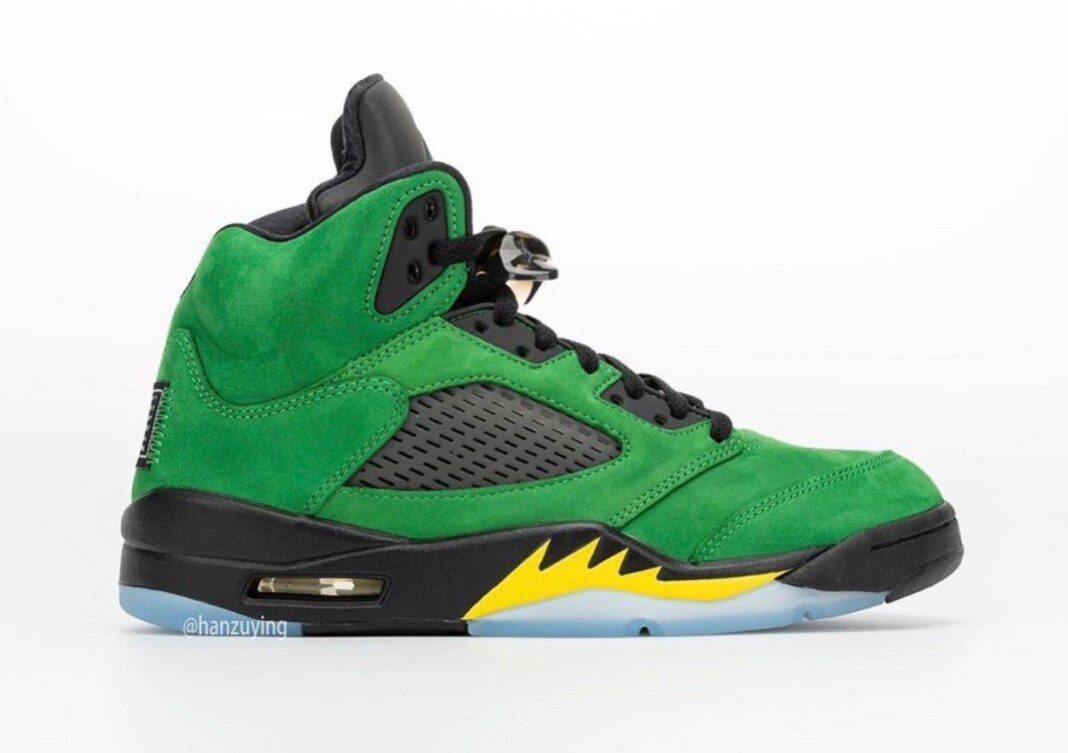 Air Jordan 5 Oregon Ducks Elevate 2020 CK6631-307 Release Date Info ...