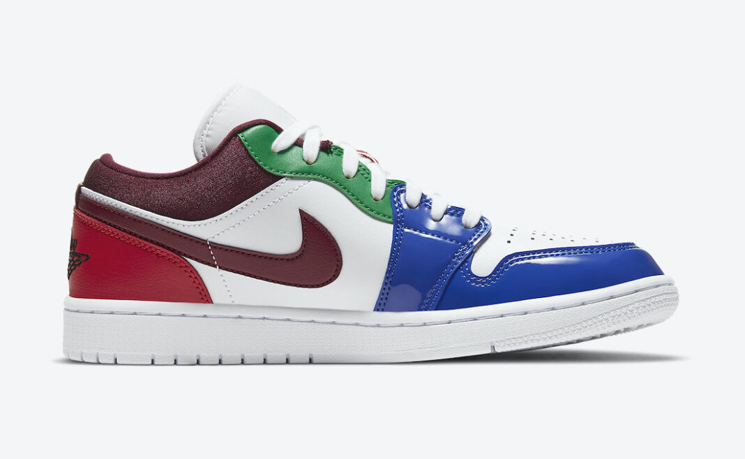 Air Jordan 1 Low Multi-Color DB5455-100 Release Date Info | SneakerFiles