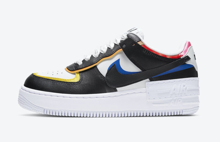 Nike Air Force 1 Shadow White Black Multicolor DC4462-100 Release Date ...