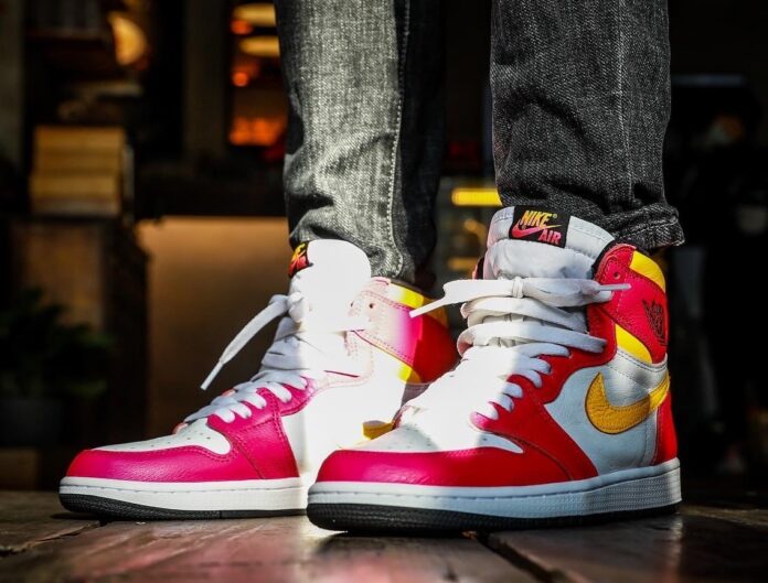 Air Jordan 1 Light Fusion Red 555088-603 Release Date Info | SneakerFiles