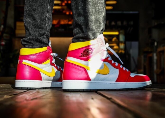 Air Jordan 1 Light Fusion Red 555088-603 Release Date Info | SneakerFiles