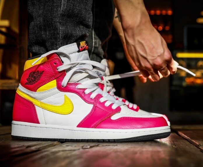 Air Jordan 1 Light Fusion Red 555088-603 Release Date Info | SneakerFiles